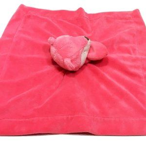 Carter's | Other | Rare Htf Carters Pink Fox Rattle Security Blanket ...